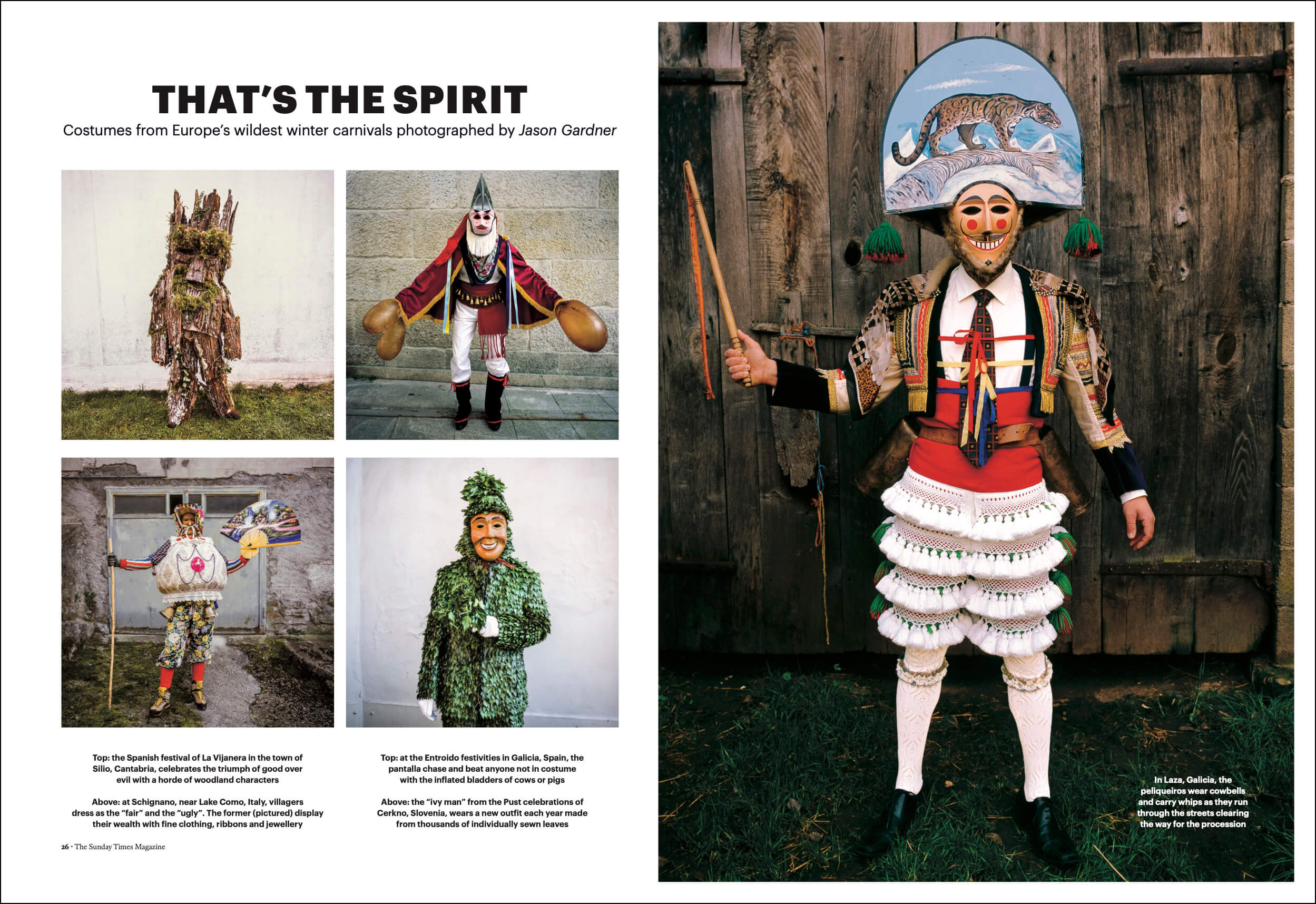 Sunday Times magazine (UK) features images from We the Spirits - Jason ...